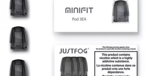 JustFog MiniFit Pod Kartuş ( 3'lü paket ), POD,e-sigara için kartuş ...